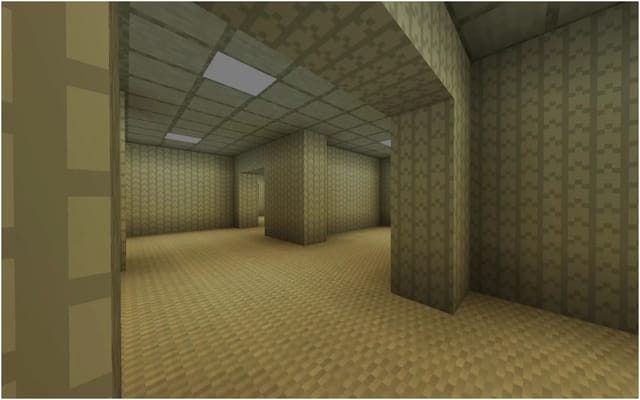 How to use the backrooms mod in Minecraft