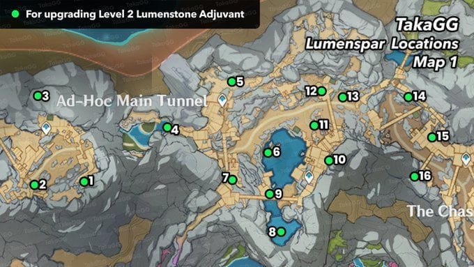 All 80 Lumenspar locations in Genshin Impact: Complete map exploration ...