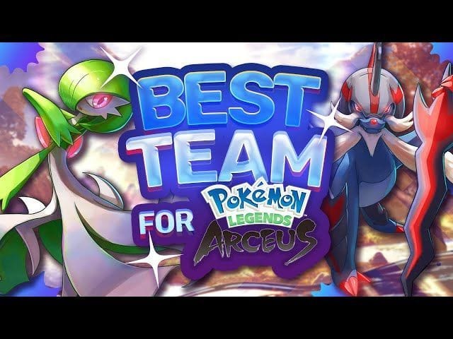 Best end-game team for Pokemon Legends: Arceus