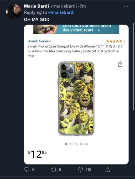 Al Pacino's Shrek phone cover sends fans into a frenzy
