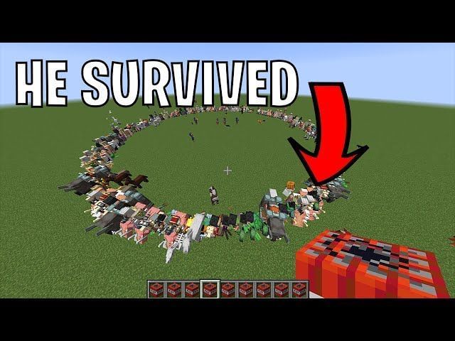 Which mobs fight each other in Minecraft?