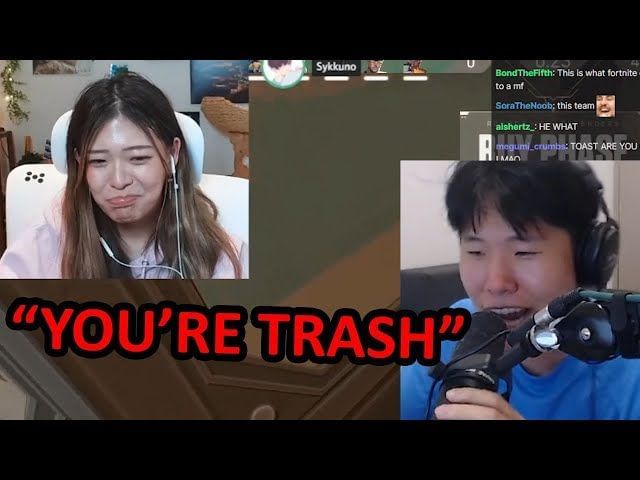 Disguised Toast calls out fellow streamers Valkyrae, Sykkuno, and Miyoung after Valorant loss