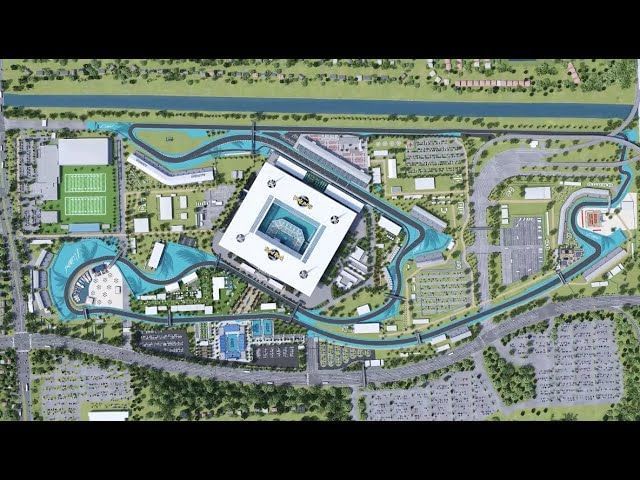 Watch: F1 Miami GP releases exclusive "fly-through video" of the new ...