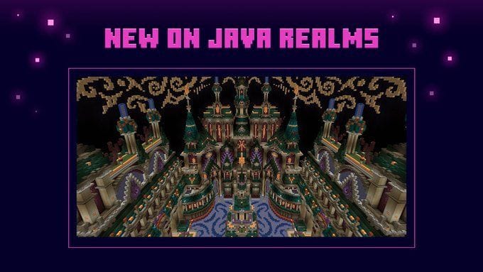 Minecraft Java Realms to feature more new maps with different biomes