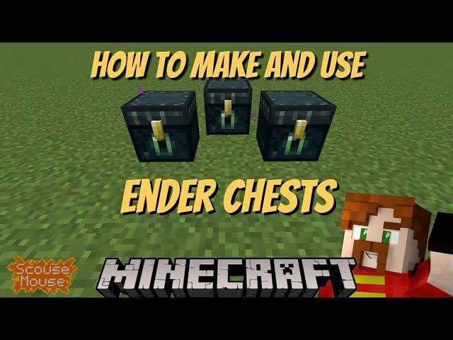 All 4 types of chests in Minecraft