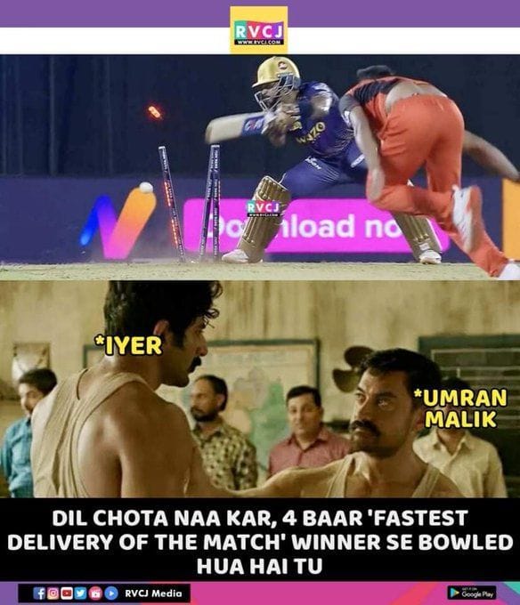 SRH vs KKR memes, IPL 2022: Top 10 funny memes from today's match