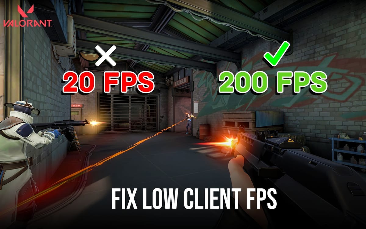 Valorant "Low Client FPS" issue: How to fix it in 2022
