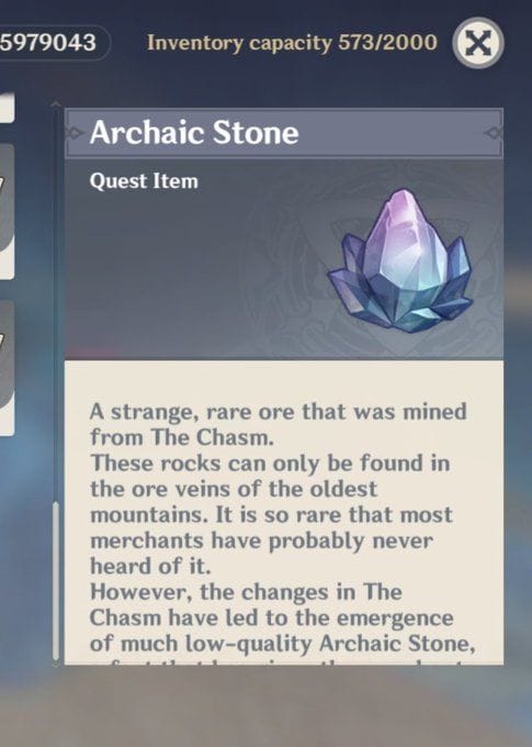 Genshin Impact Archaic Stone locations: The Chasm World Quest guide
