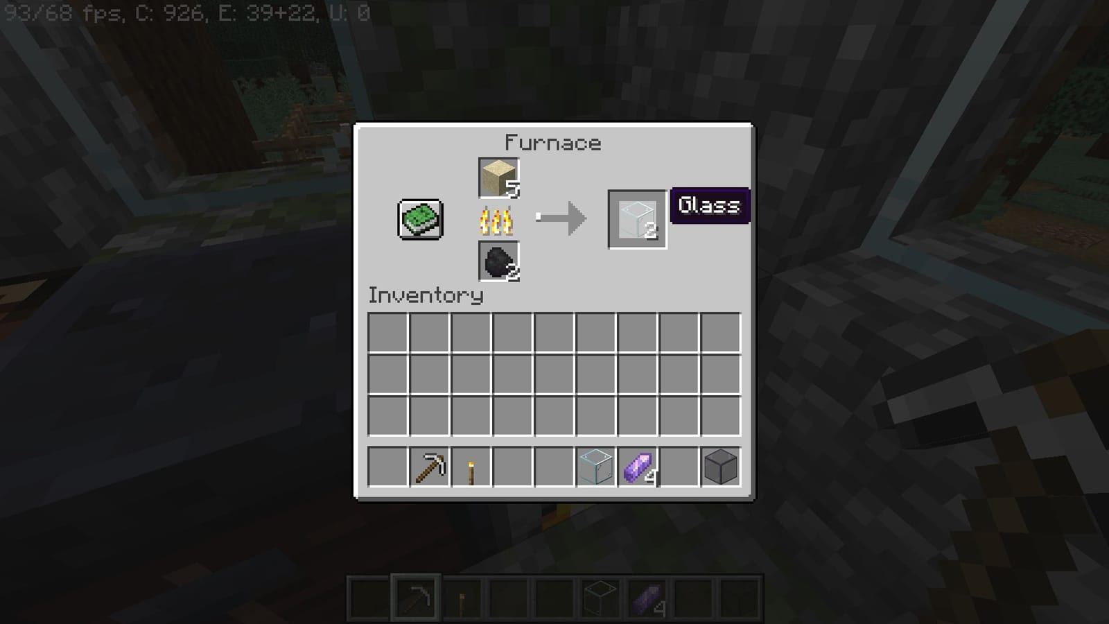 How craft and use tinted glass in Minecraft?