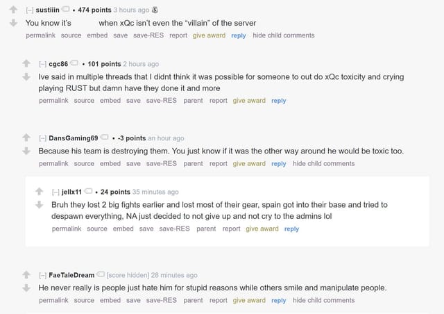 xQc lashes out against the Spanish Twitch Rivals team