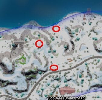Klombo discovered hidden under the ice in Fortnite Chapter 3 Season 2 map