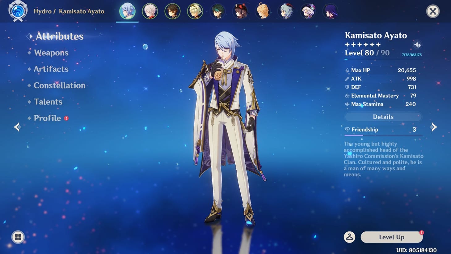 Best Genshin Impact Ayato build guide: F2P and P2W options explained