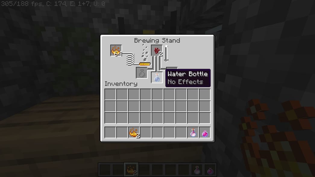 How to make and use glass bottles in Minecraft?