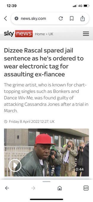 Dizzee Rascal net worth: Rapper's fortune explored as he's sentenced to ...