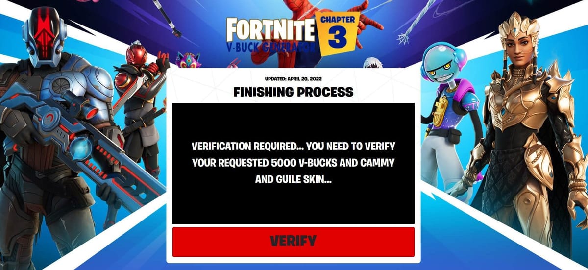Fortnite V-Bucks scammers are getting smarter: Exposing a new ...