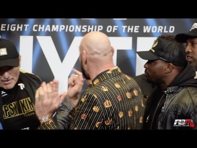 Dean Whyte on altercation with John Fury