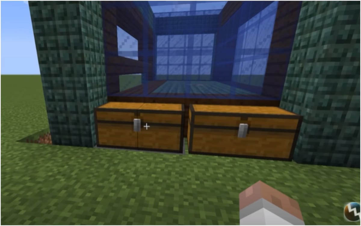 How to make a seagrass farm in Minecraft