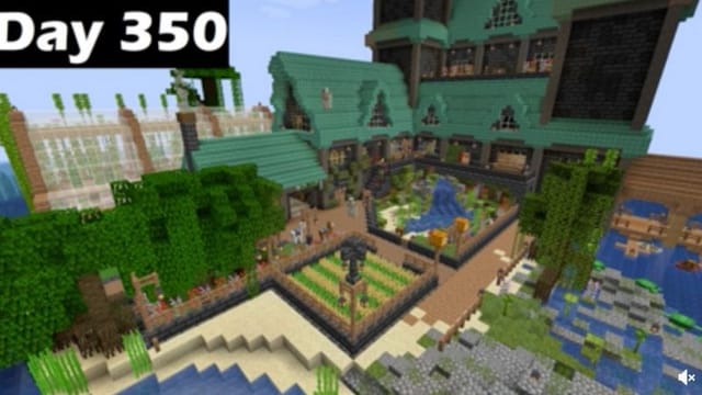 Minecraft player takes screenshot of their server for 50 weeks in-game