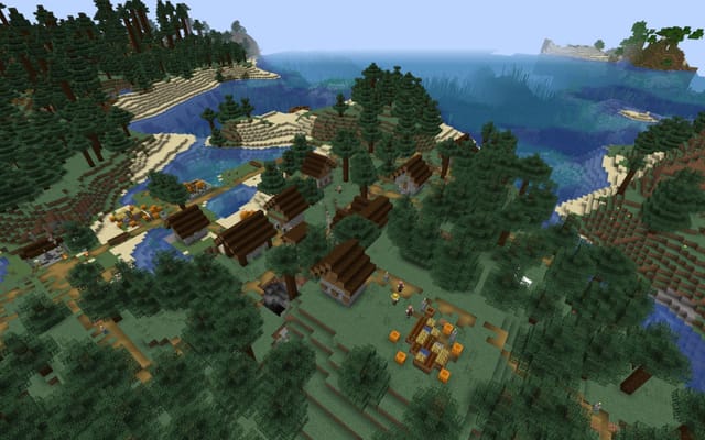 7 best Minecraft seeds for finding Taiga villages