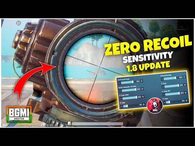 Best BGMI sensitivity settings with gyroscope for 2022