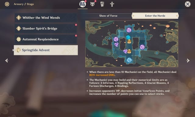 Genshin Impact: Springtide Advent ‘Enter the Horde’ guide