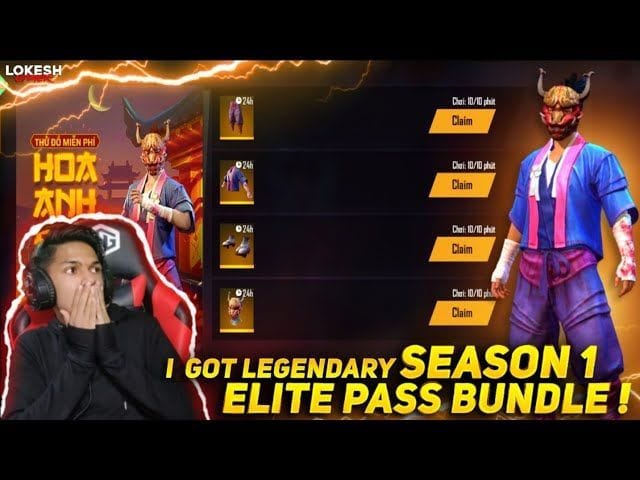 5 popular Free Fire bundles used by YouTubers in India