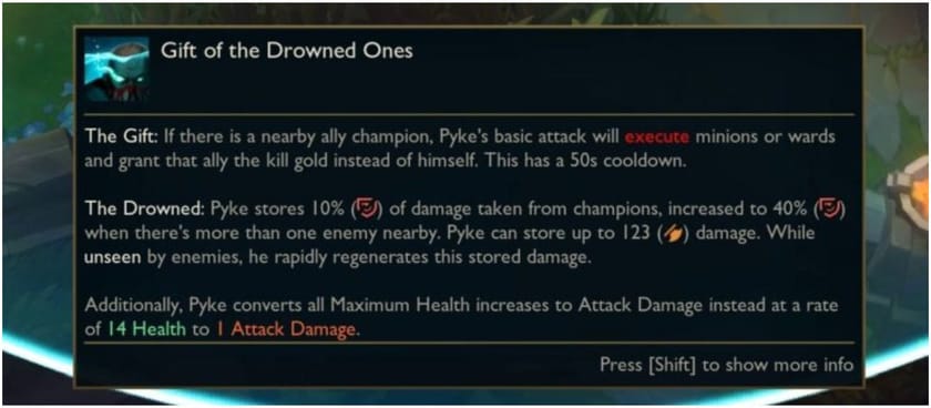 Pyke sees changes to his passive in the League of Legends PBE, now ...