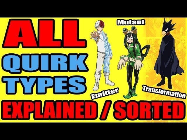 My Hero Academia: How do Quirks function?