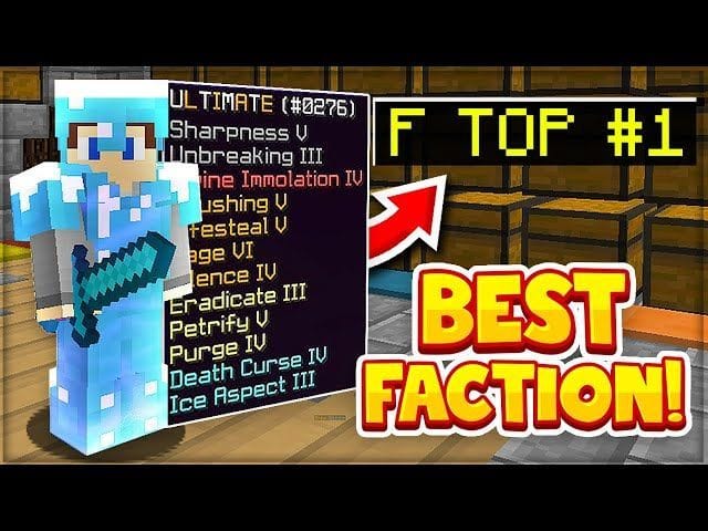 5 best Factions servers for beginners in Minecraft
