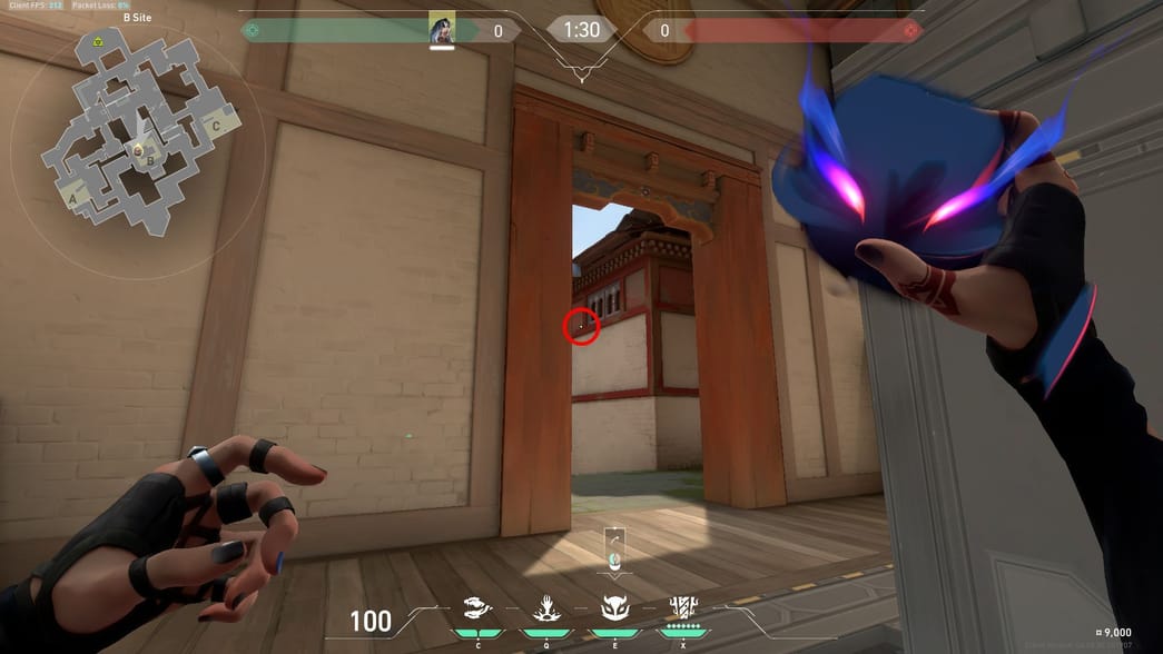 All Fade lineups for Haven in Valorant