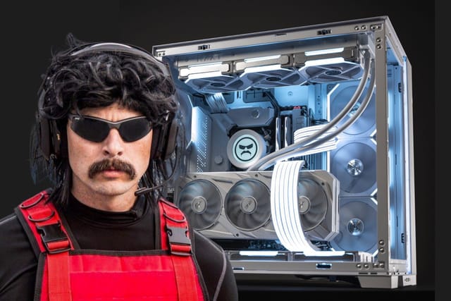 Fan's "GODLIKE" Dr DisRespect themed PC impresses the Two-Time