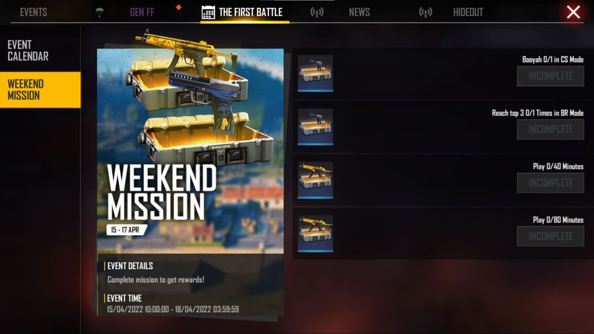 How to get free Champion Boxer weapon loot crates in Garena Free Fire today