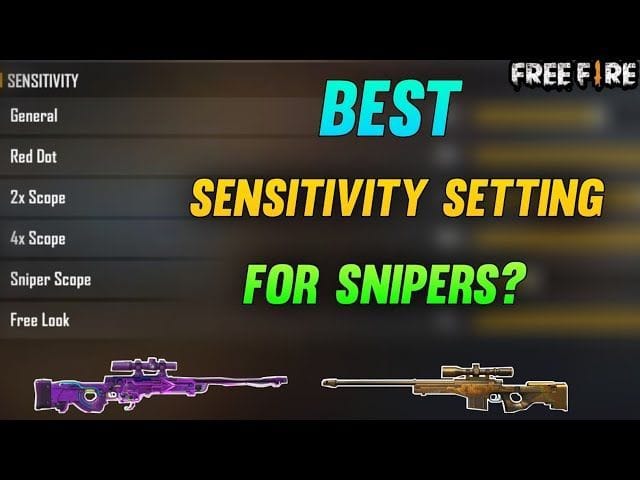 Best Free Fire sensitivity settings for one-tap headshots with snipers ...