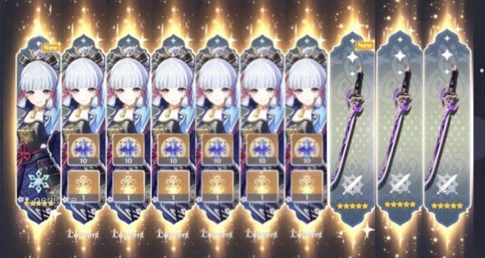 5 Genshin Impact characters who can best use the Mistsplitter Reforged