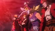 One Piece Episode 1015 Roger And Luffy Parallels Roof Piece Begins