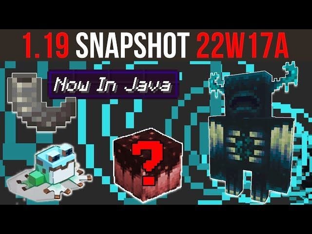 How to download the latest Minecraft snapshot 22w17a
