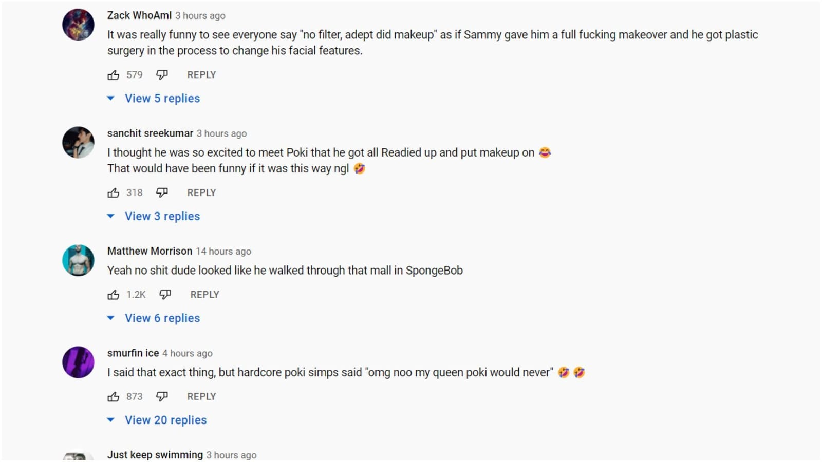 xQc shares his thoughts about the beauty filters on Pokimane's camera