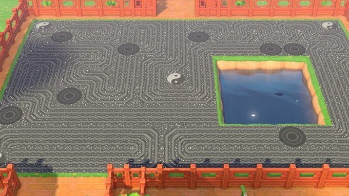 4 ideas for Zen Garden in Animal Crossing: New Horizons
