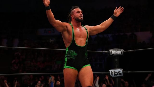 Rising AEW star Wardlow shares astonishing throwback picture