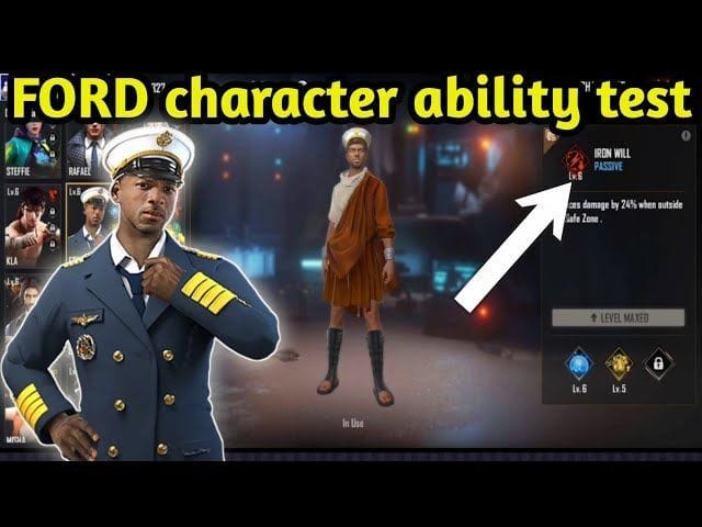 5 best Free Fire MAX characters for passive players after latest update