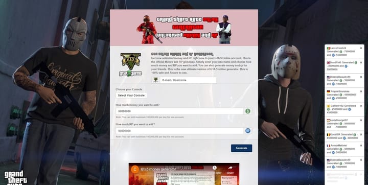 What players should know about GTA Online free money generators