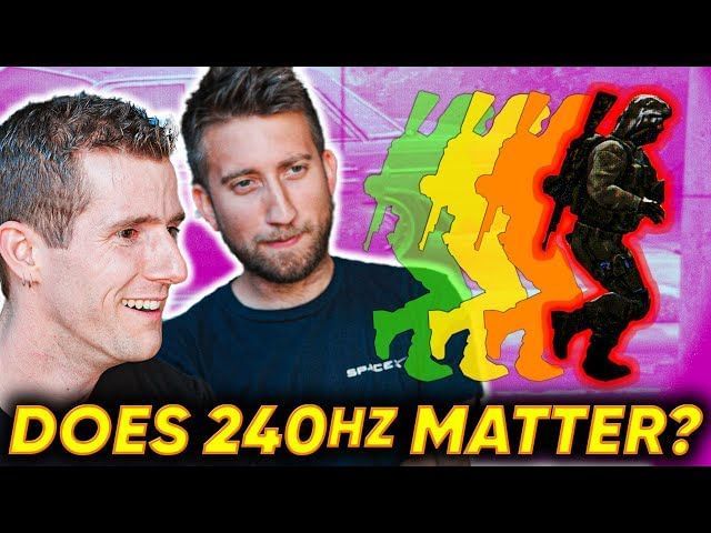144 Hz vs 240 Hz monitors: What is the difference?