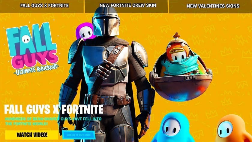 Fortnite x Fall Guys live event leaks ahead of time