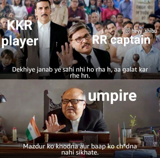 KKR vs RR memes, IPL 2022: Top 10 funny memes from the latest match