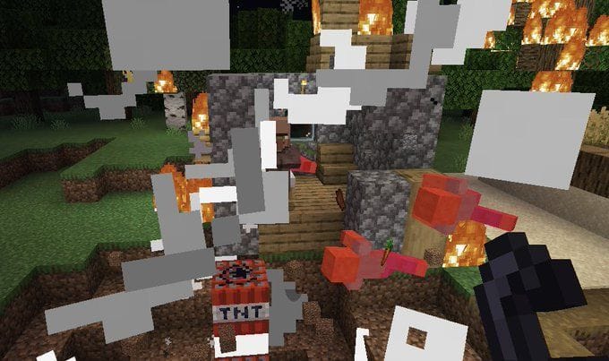 How to light TNT in Minecraft Pocket Edition