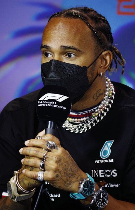 F1 News: Lewis Hamilton not backed by GPDA chairman on jewelry standoff ...