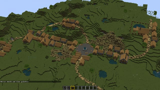 How to make a village with a jigsaw block in Minecraft