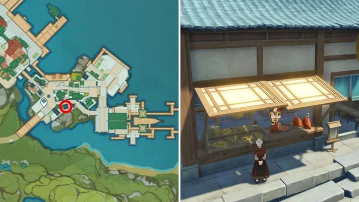 Where to find carrots and sunsettia in Genshin Impact