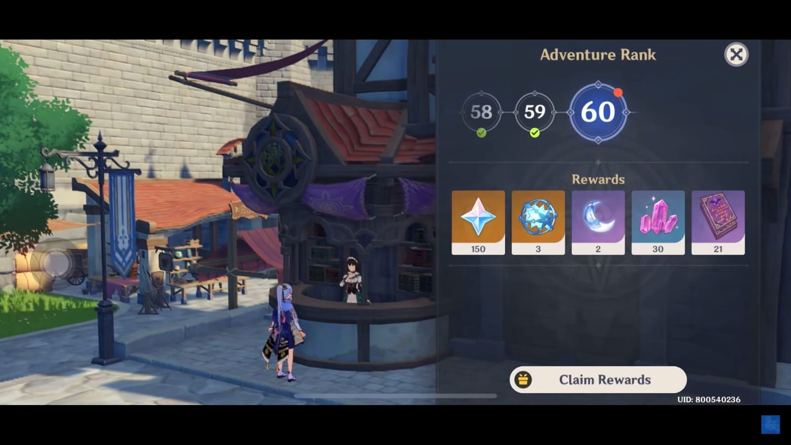 What is the highest Adventure Rank (AR) you can get in Genshin Impact?