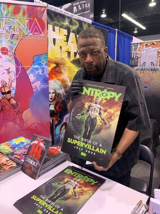 Christopher Priest's new sci-fi comic series, Entropy: Release, plot ...